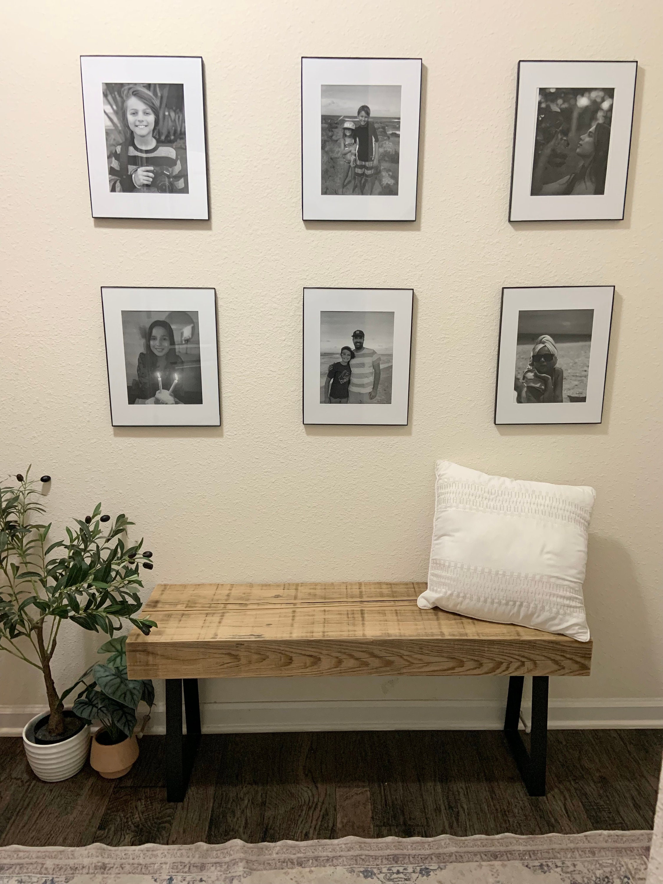 Rustic Cypress Bench | Entryway Bench | Entryway Furniture | Mud Room ...