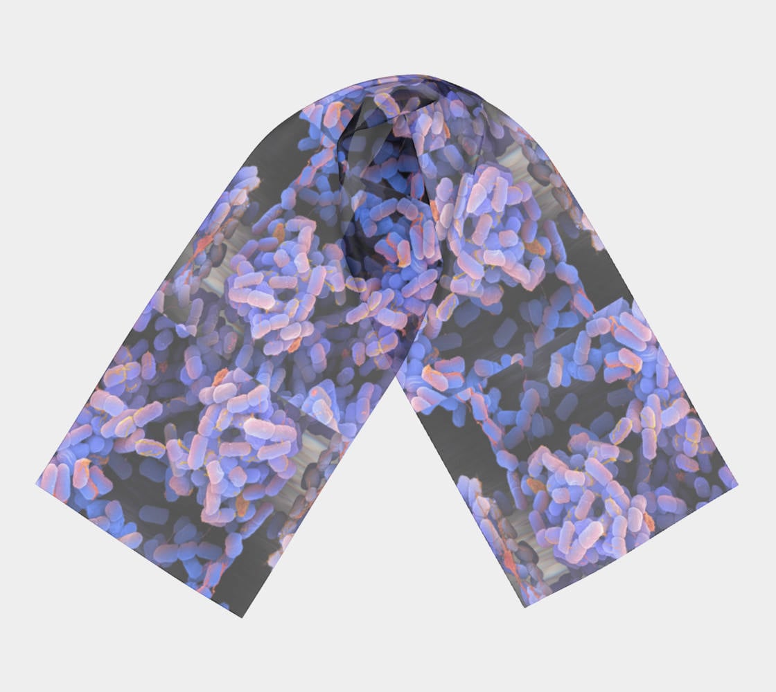 Bacteria Scarf Microbiology Nurse Fashion Accessory E. Coli High ...