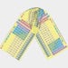 Periodic Table Scarf Element Chemistry Fashion Accessory High - Etsy