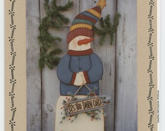 Wood Snowman Pattern - Etsy