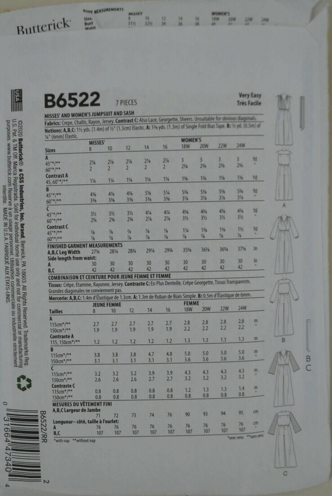 Simplicity 8611 Size 12 14 16 Sewing Pattern UNCUT 2 Pc Dress & Scarf ...