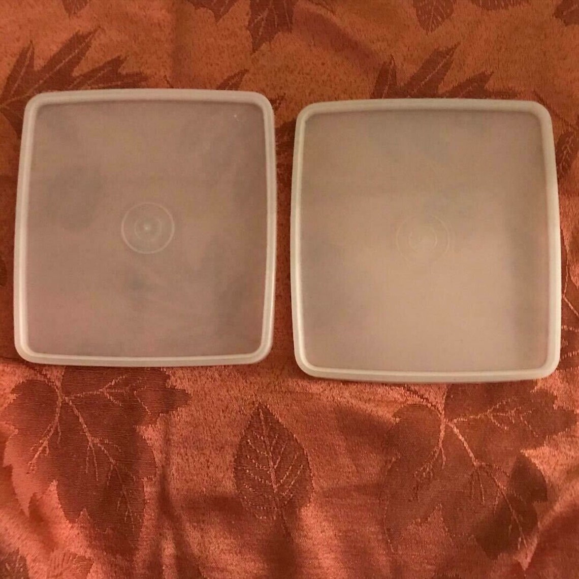 Tupperware Square Away Replacement Seal / Lid Mold 671-31 Sheer Frosted ...