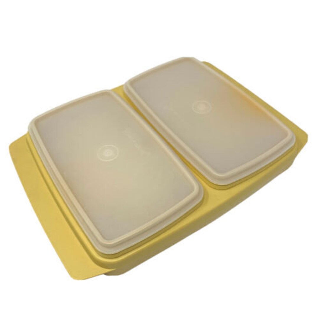 Vintage Tupperware Carrier #815 Deli Keepers 816 W Seal, 5 Piece Set ...