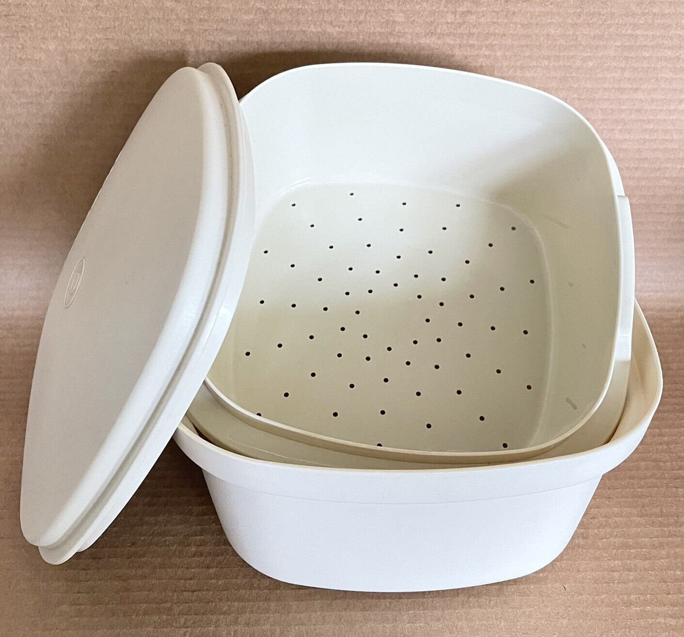 3pcs Tupperware Multi Server Container Steamer 888, Lid 889, and ...