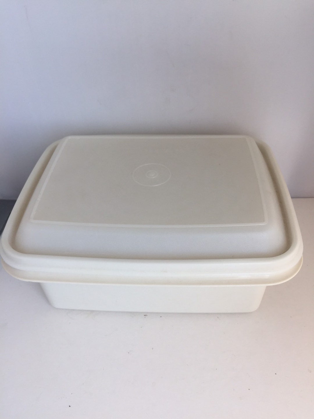 Vintage Tupperware, Ice Cream Keeper Freeze and Serve With Lid Food ...
