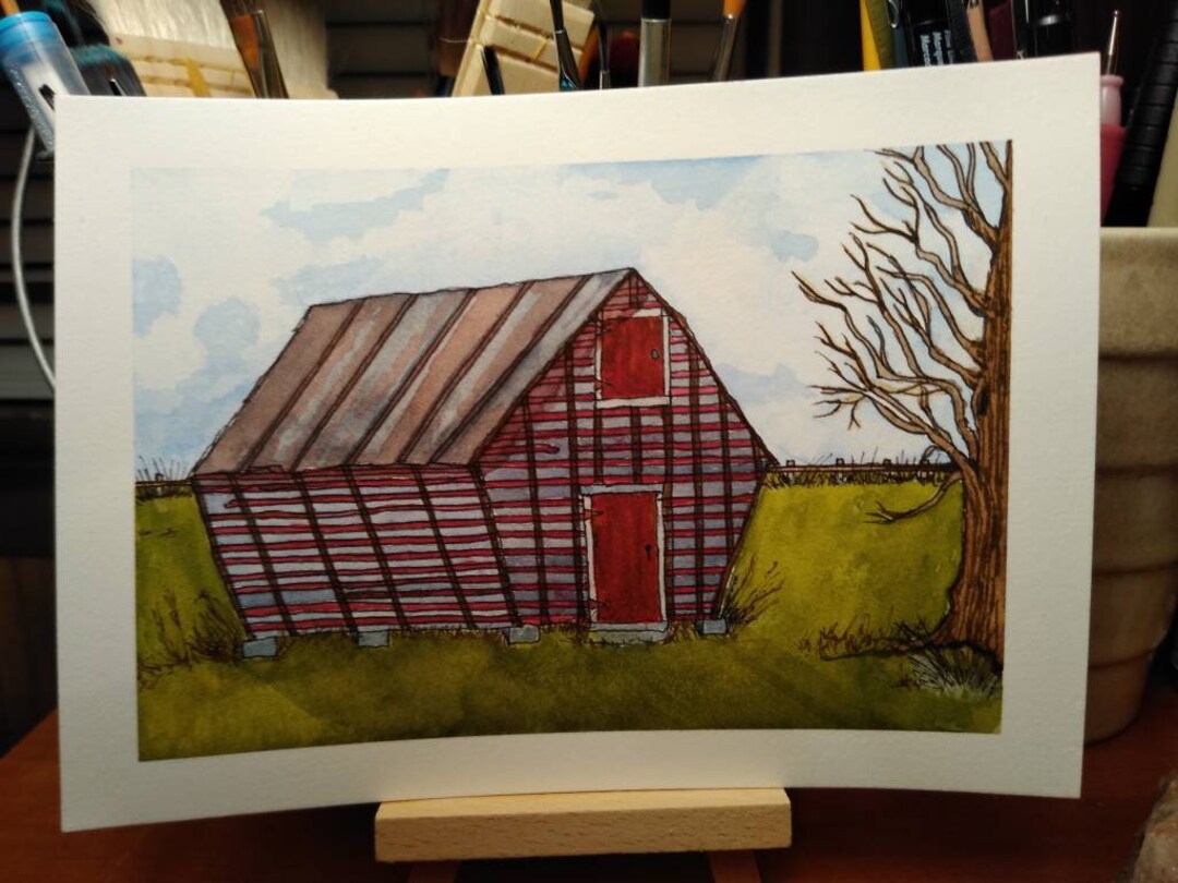 Vintage Farm Corn Crib - Etsy
