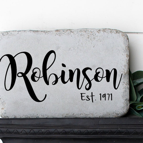 Personalized Garden Stone - Etsy