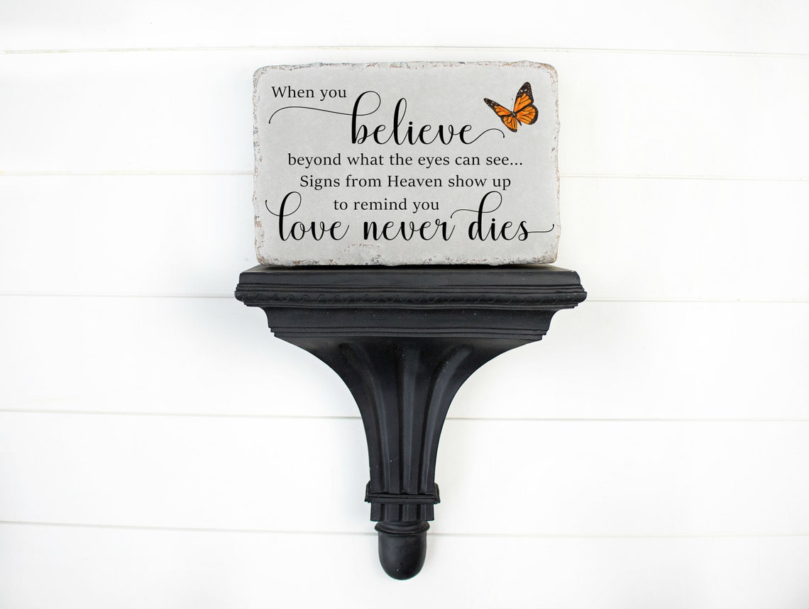 Memorial Stone | Monarch Butterfly Memorial | Remembrance Stone ...