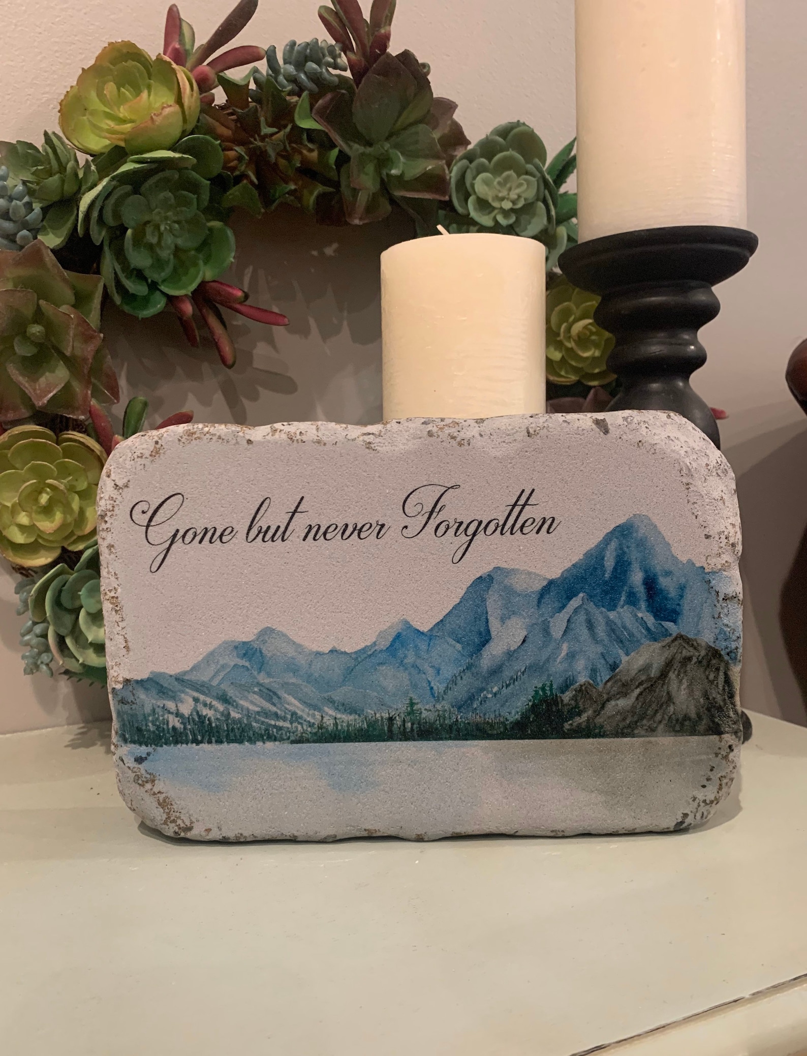 Gone but Never Forgotten | Memorial Gift | Memorial Garden Stone ...