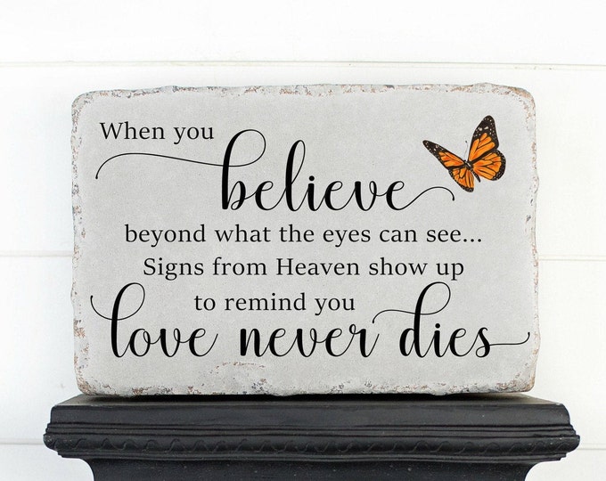 Memorial Stone | Monarch Butterfly Memorial | Remembrance Stone ...