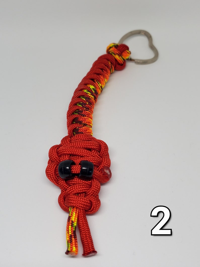 Adorable Paracord Snake Keychains - Etsy