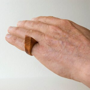 Plum Wood Ring, Statement Ring, Rings for Women, Wood Ring - Etsy