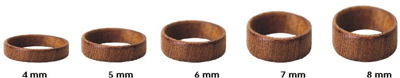 Whiskey Barrel Ring Wooden Rings Oak Wood Ring Whiskey | Etsy