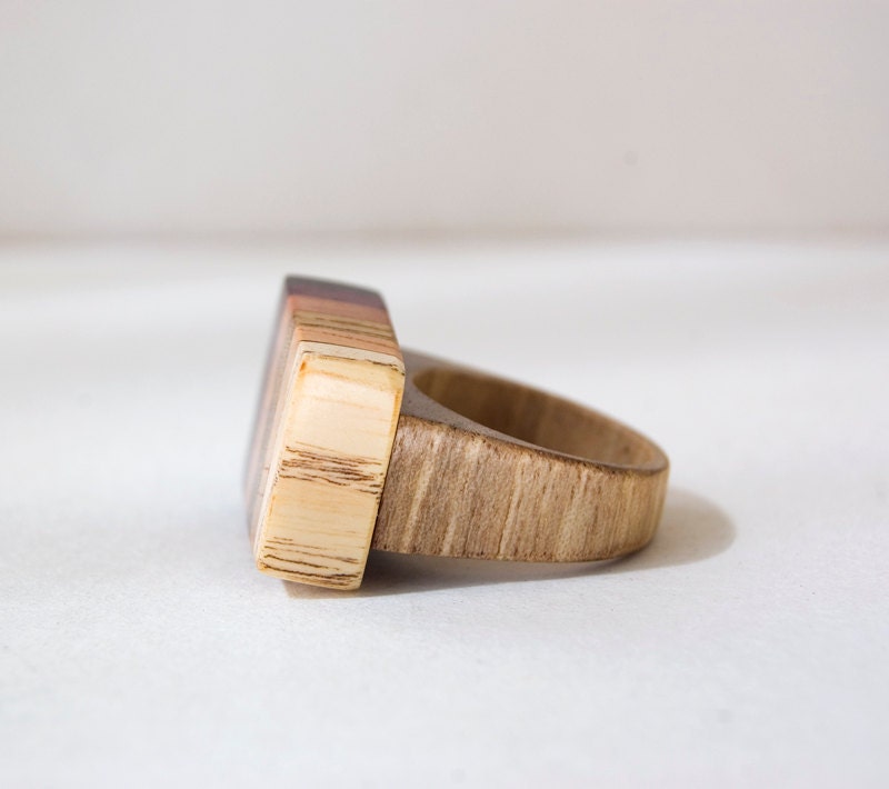 Wood Ring Unique Ring Nature Ring Wooden Rings for Women - Etsy