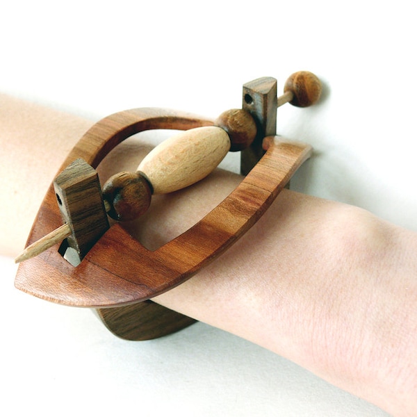 Wood Bracelet - Etsy