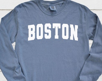 Boston T Shirt | Etsy