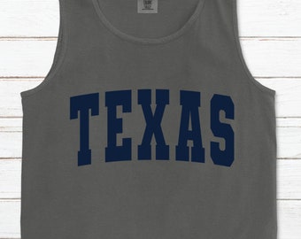 Texas Tank Top - Etsy