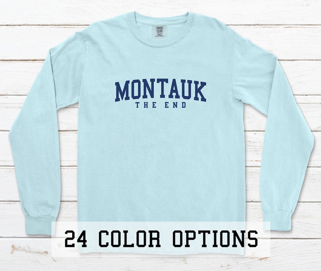 Comfort Colors Montauk the End Long Sleeve T-shirt - Etsy