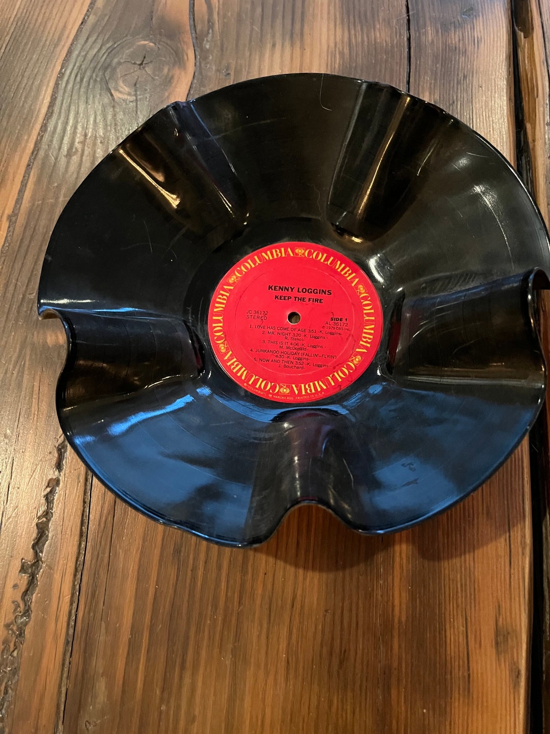 Upcycled Vinyl Record Bowl - Etsy