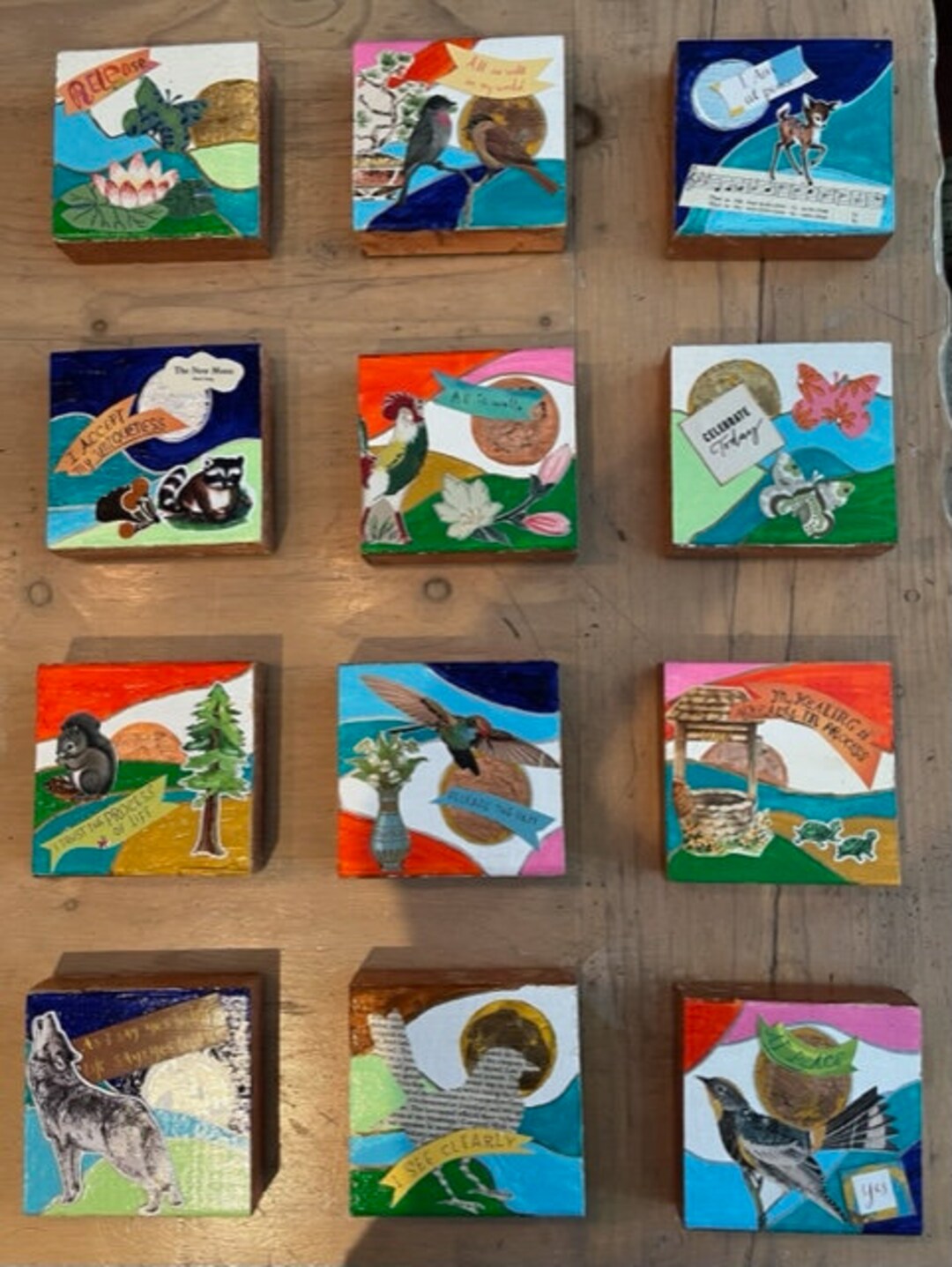 Custom Order Multiple Art Blocks - Etsy