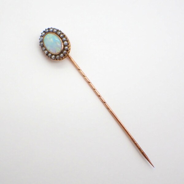 Opal Hat Pin - Etsy
