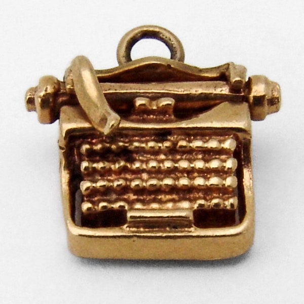 Typewriter Charm - Etsy