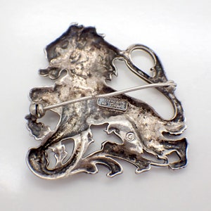 Guglielmo Cini Leo Zodiac Brooch Sterling Silver 1940s - Etsy