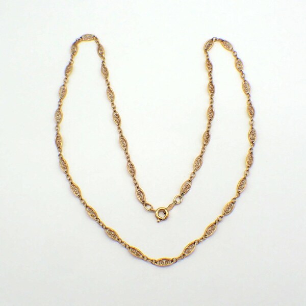 Filigree Necklace - Etsy