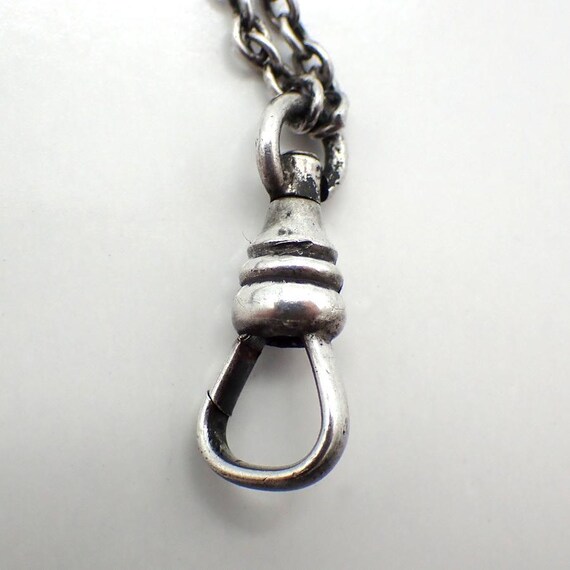 Extra Long Station Chain Necklace Sterling Silver - Gem