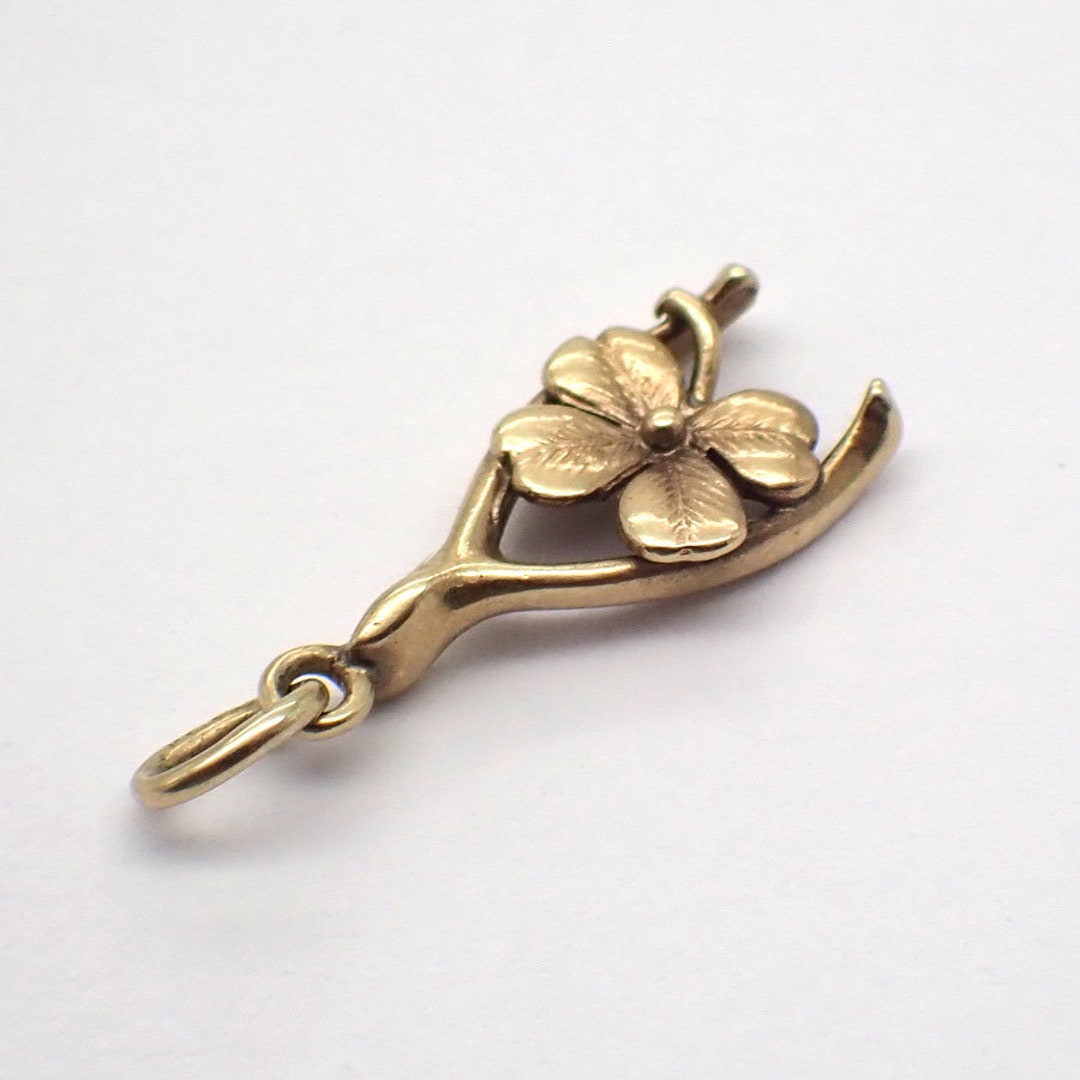 Good Luck Charm 14K Gold - Etsy