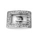 Scroll Engraved Rectangle Belt Buckle William Kerr Sterling Silver - Etsy