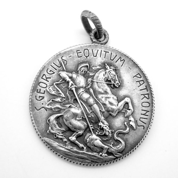 St George Pendant - Etsy