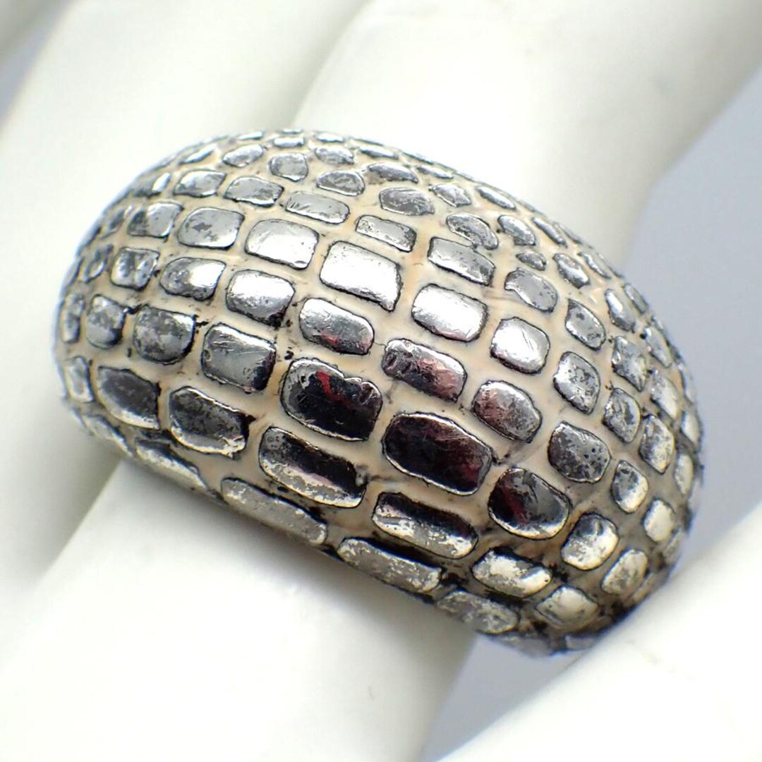 MCL Design Bombay Ring Sterling Silver Enamel - Etsy