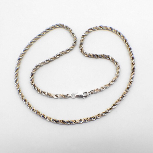 Two Tone Rope Chain - Etsy