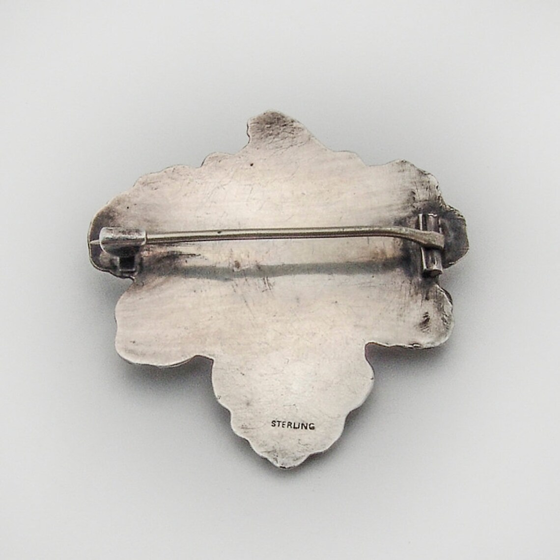 Art Nouveau Orchid Lady Brooch Sterling Silver - Etsy