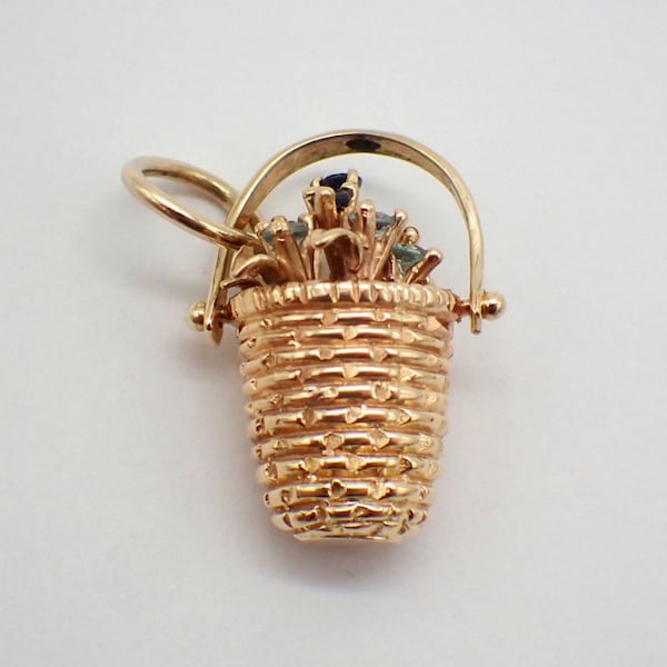 Basket Pendant - Etsy