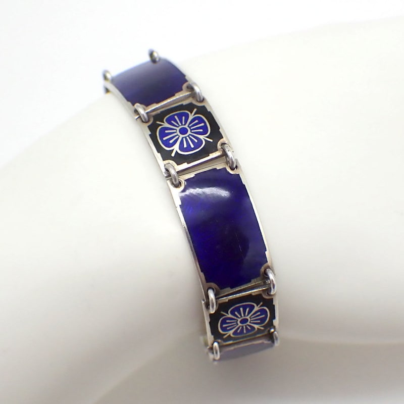 Enameled Bracelet - Etsy