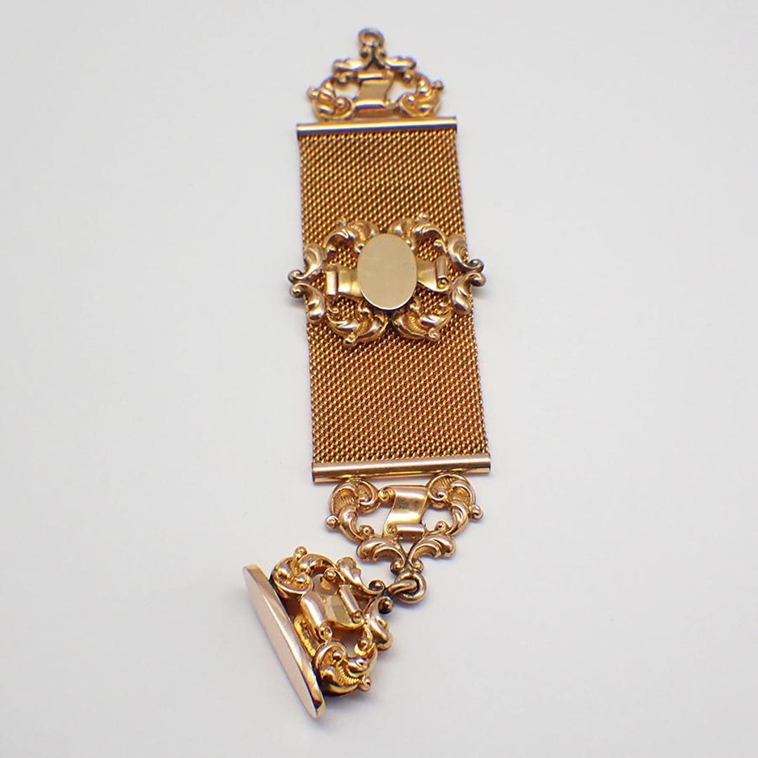 Antique Watch Fob Gold Filled - Etsy