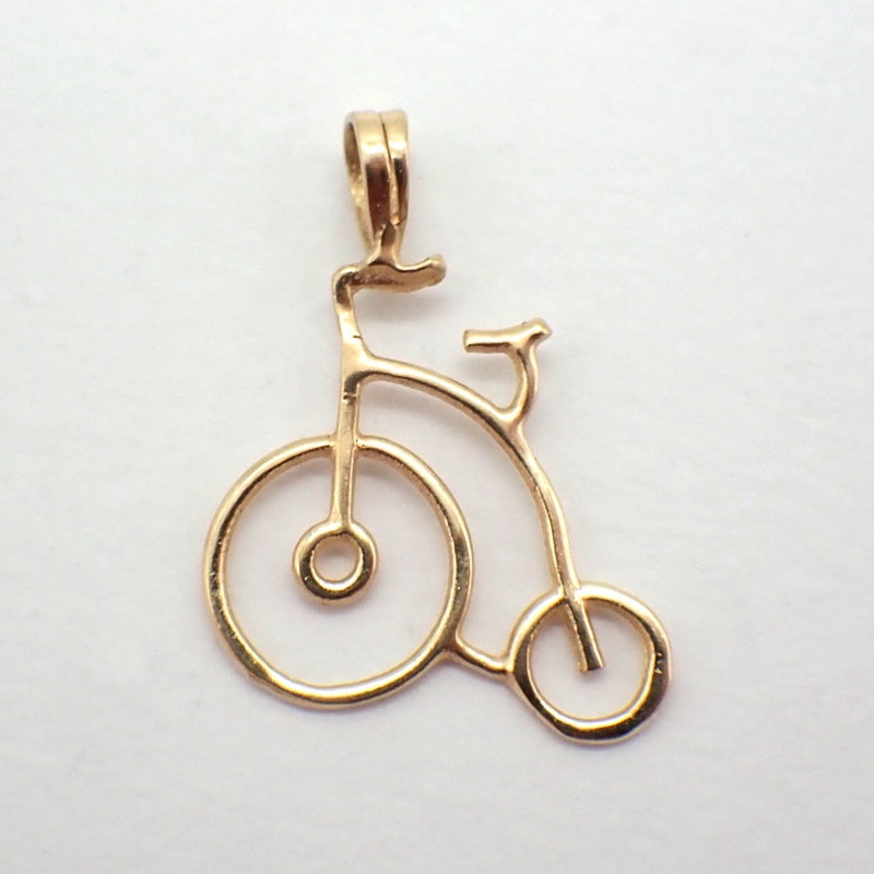 Bicycle Charm - Etsy