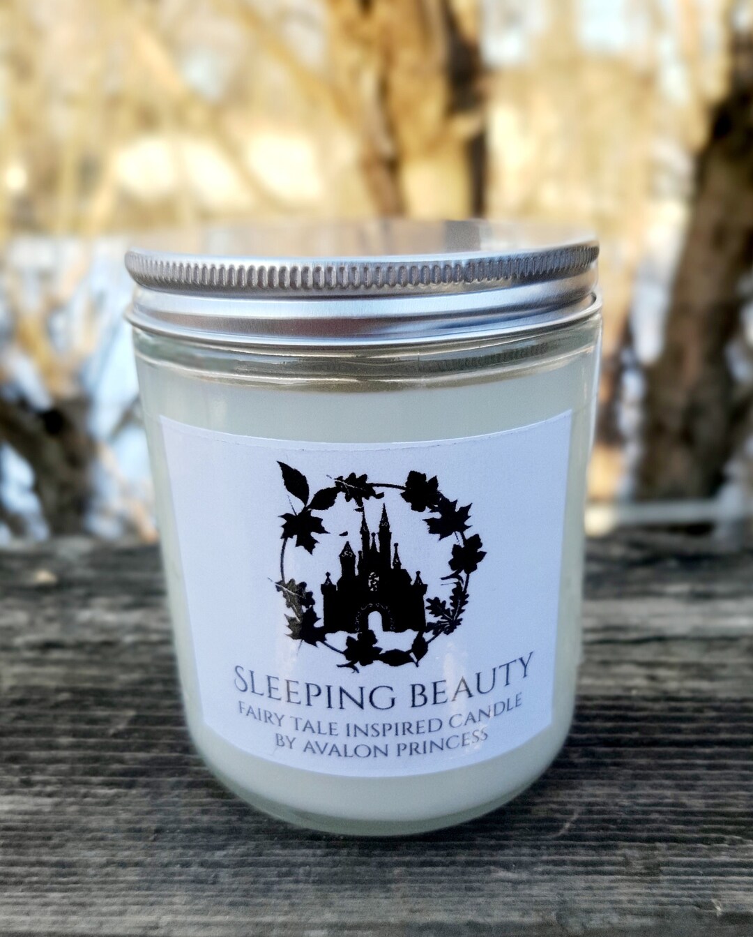 Sleeping Beauty Candle, Disney Princess Candle, Fairy Tale, Beauty ...