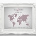 Digital File Map Long Distance Map Friendship Map Relationship Map ...