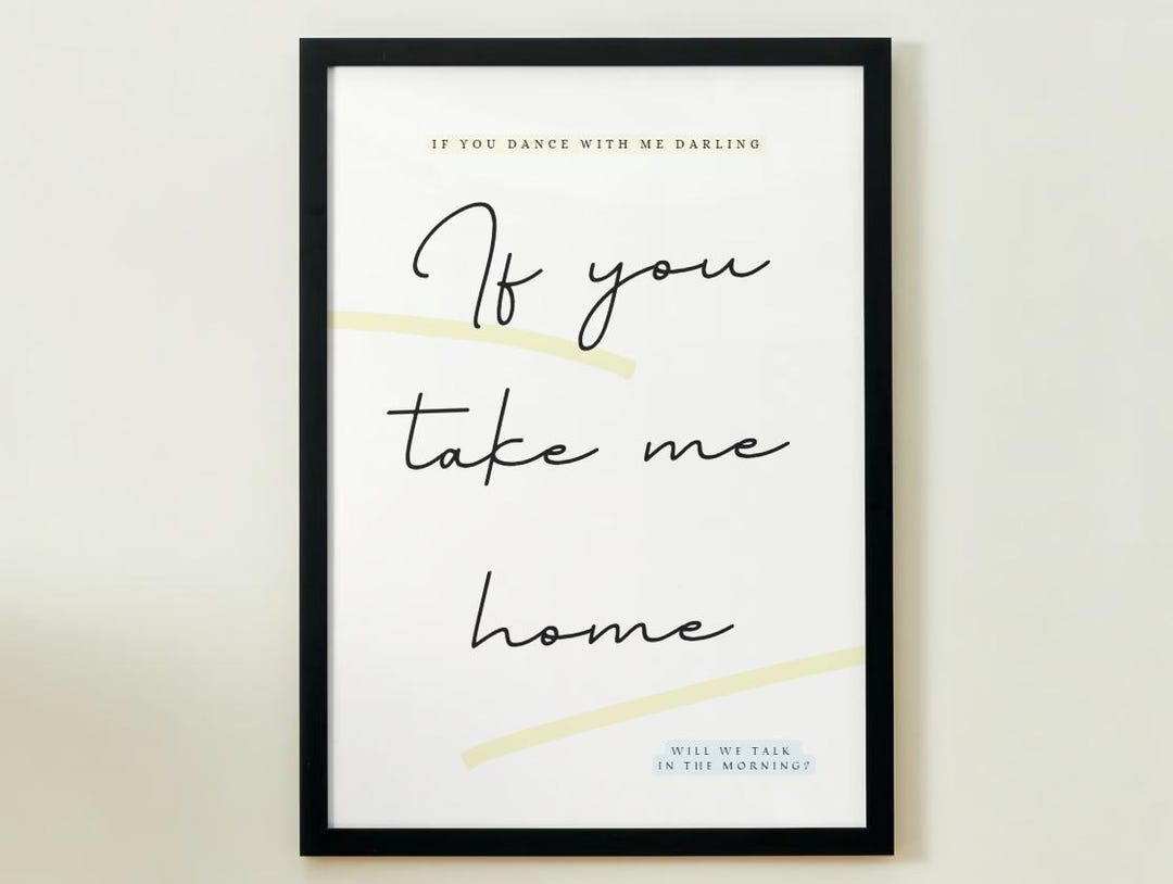 Sam Fender Song Lyrics Poster, Digital Download, Digital Artwork Print ...