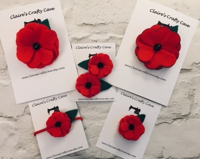 Indigenous Made Beaded Poppy - Etsy Canada