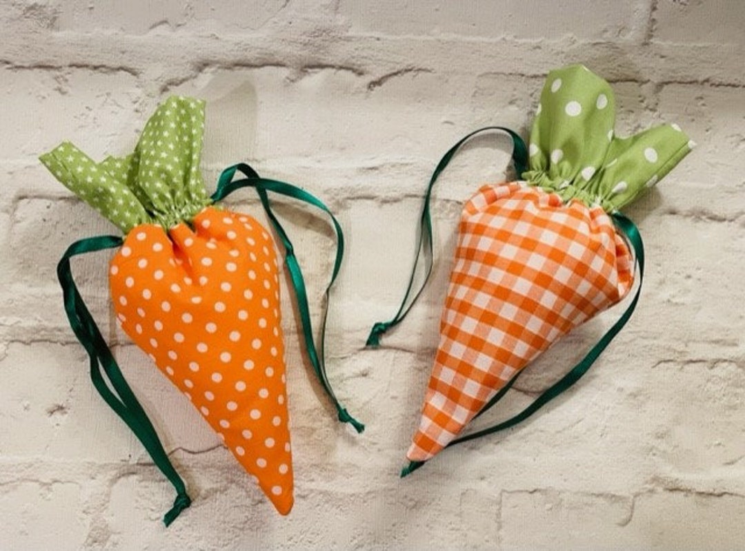 Carrot Treat Bag, Easter Bag, Easter Bunny Treat Bag, Easter Chocolate ...
