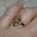 14K Gold Devil Prince of Darkness Diamond Ring Repurposed Vintage Stick ...