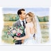 Hand Painted Wedding Portrait/ Custom Wedding Painting / Bride - Etsy
