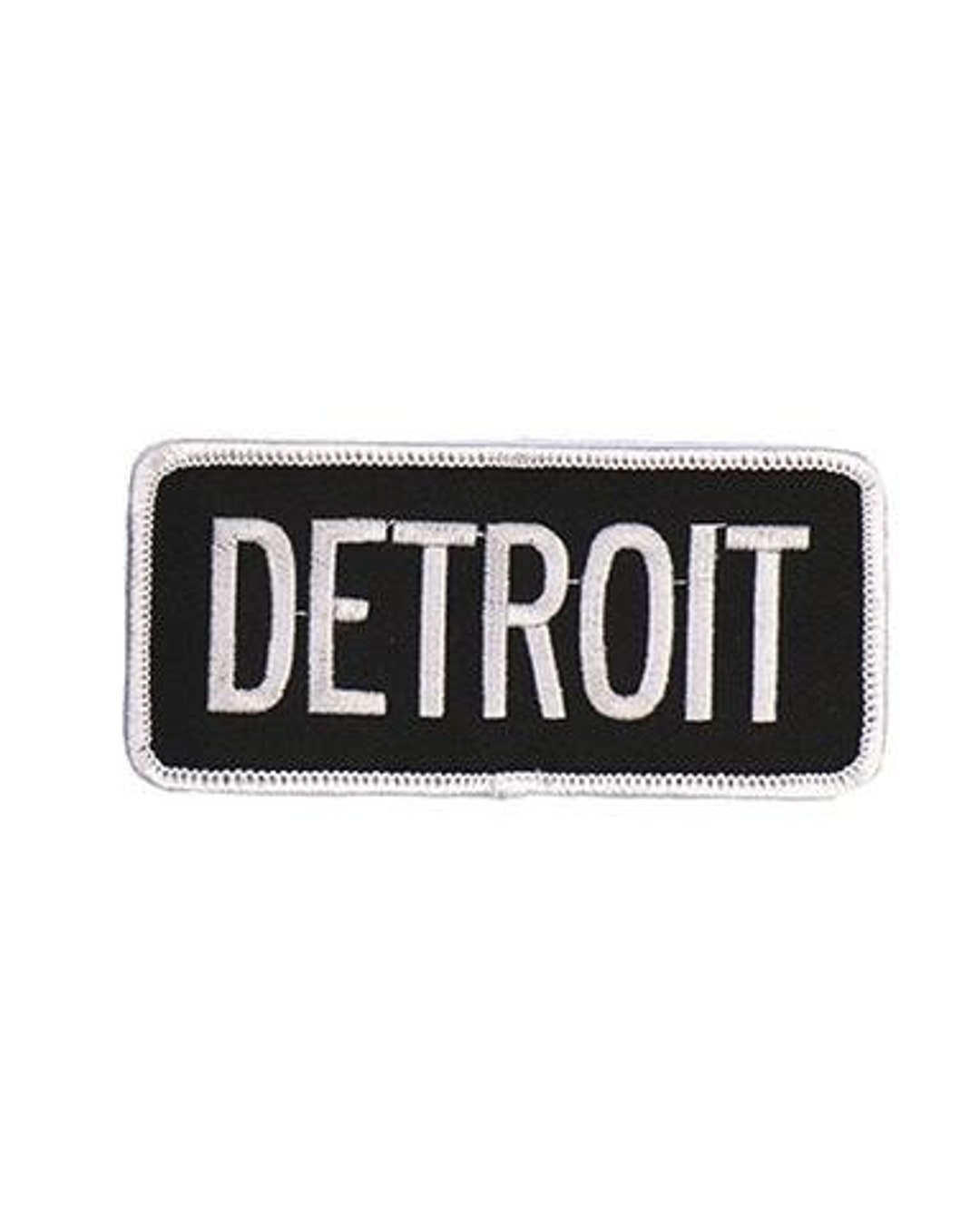 Detroit Iron on Patch - Etsy