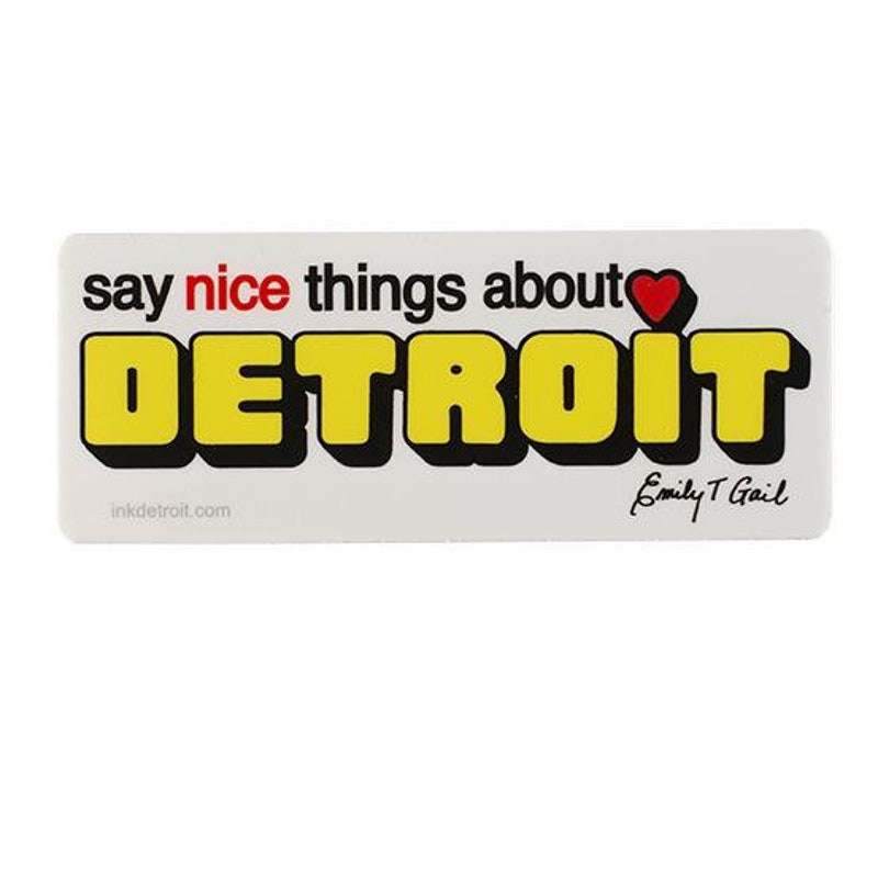 Detroit Stickers - Etsy