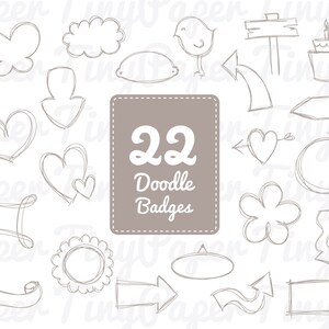 Photo Badges Digital Clip Art for Personal or Commercial Use - Etsy