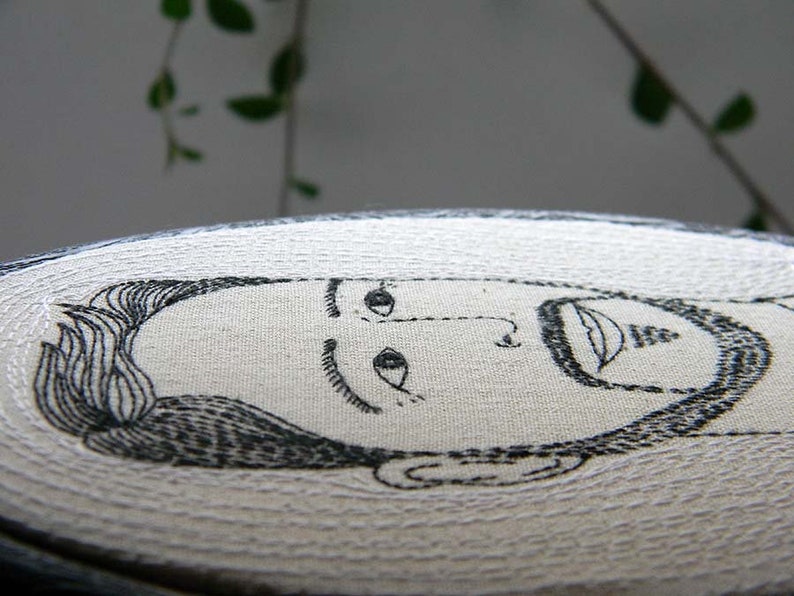 Custom Couple Portrait. Custom Embroidery Portrait. - Etsy